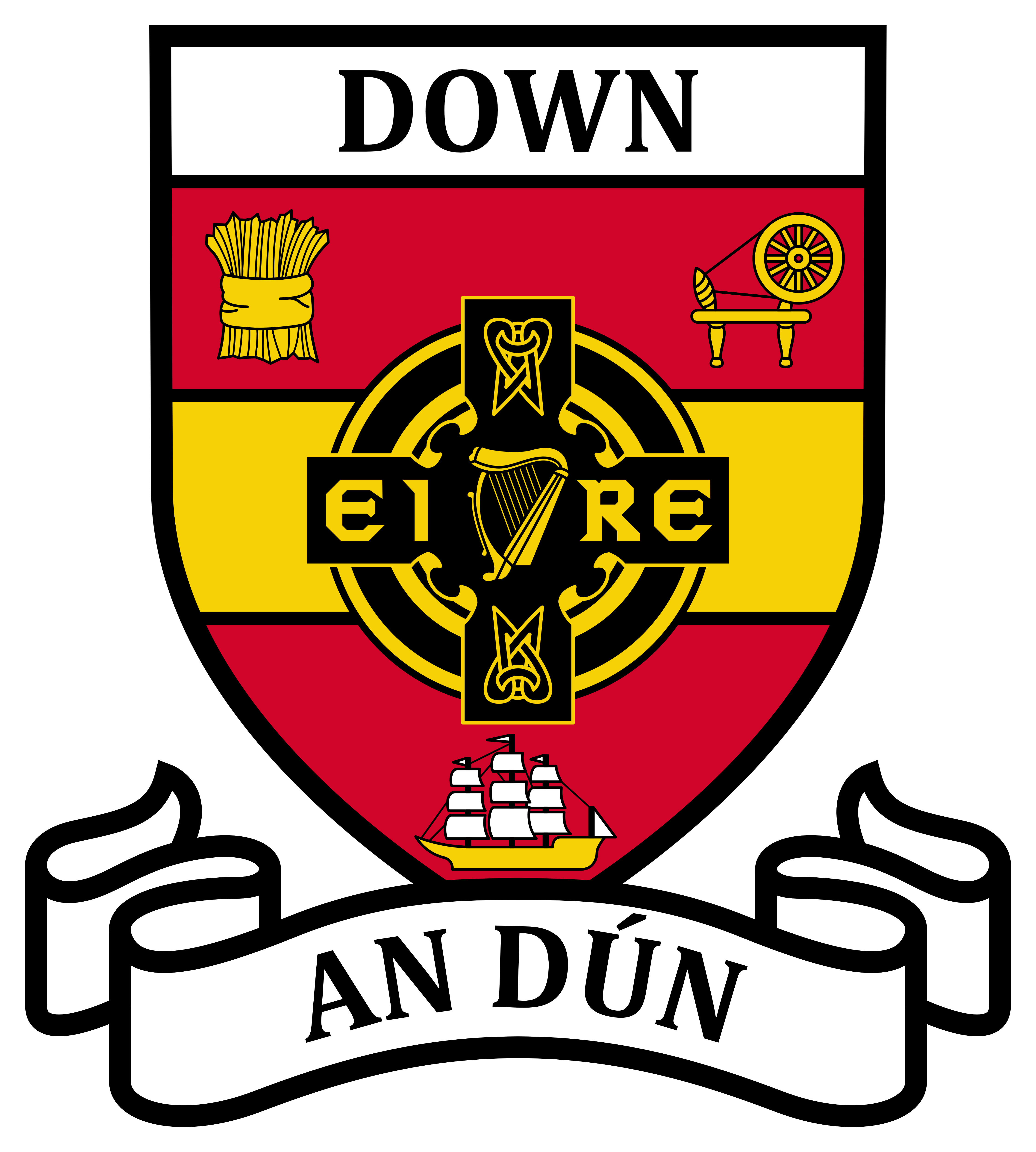 County Down Jerseys, Flags and Accessories