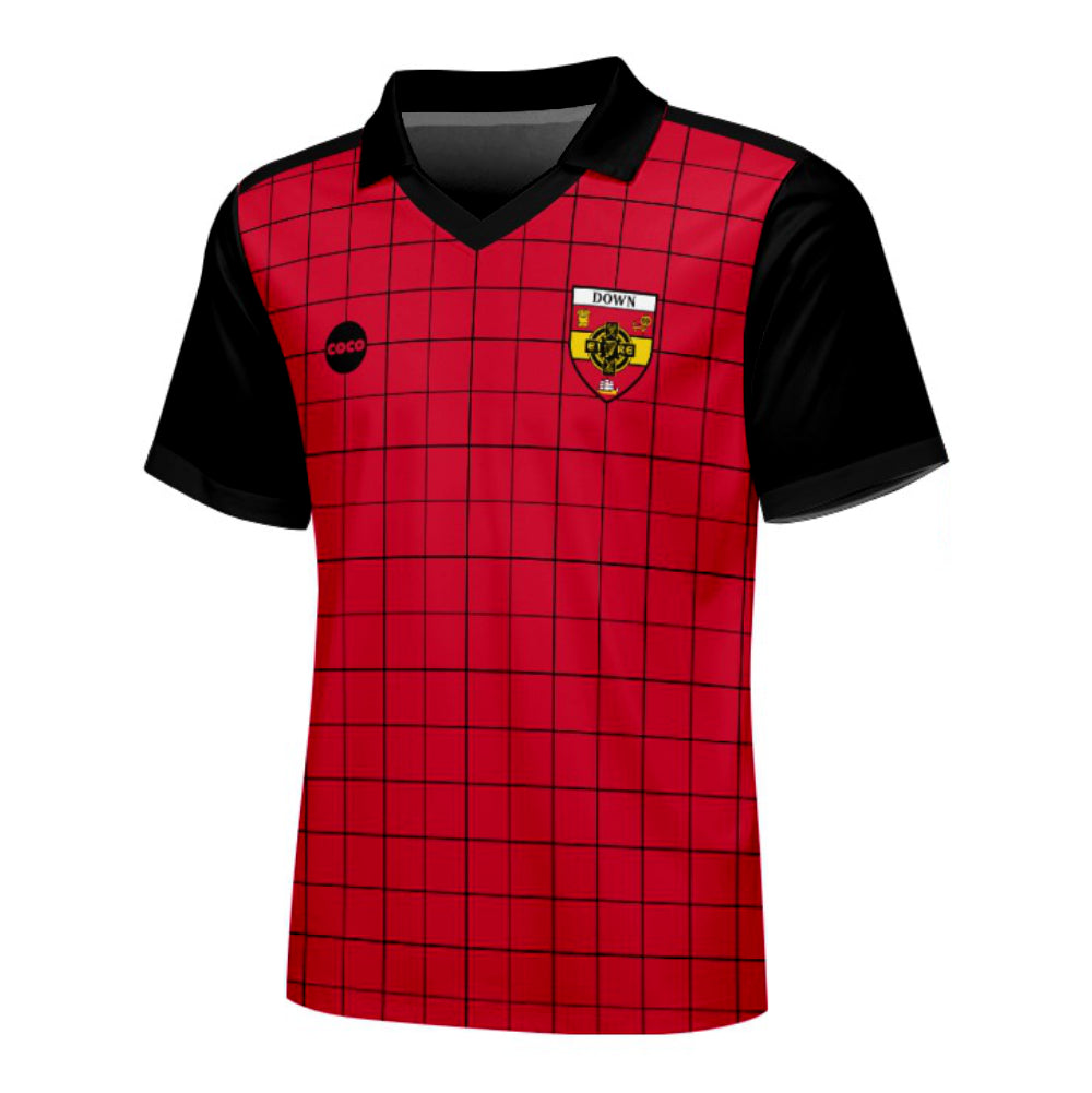 County Down Retro Jersey Home – County Collectibles