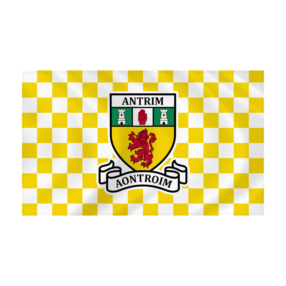County Antrim Chequered Flag – County Collectibles
