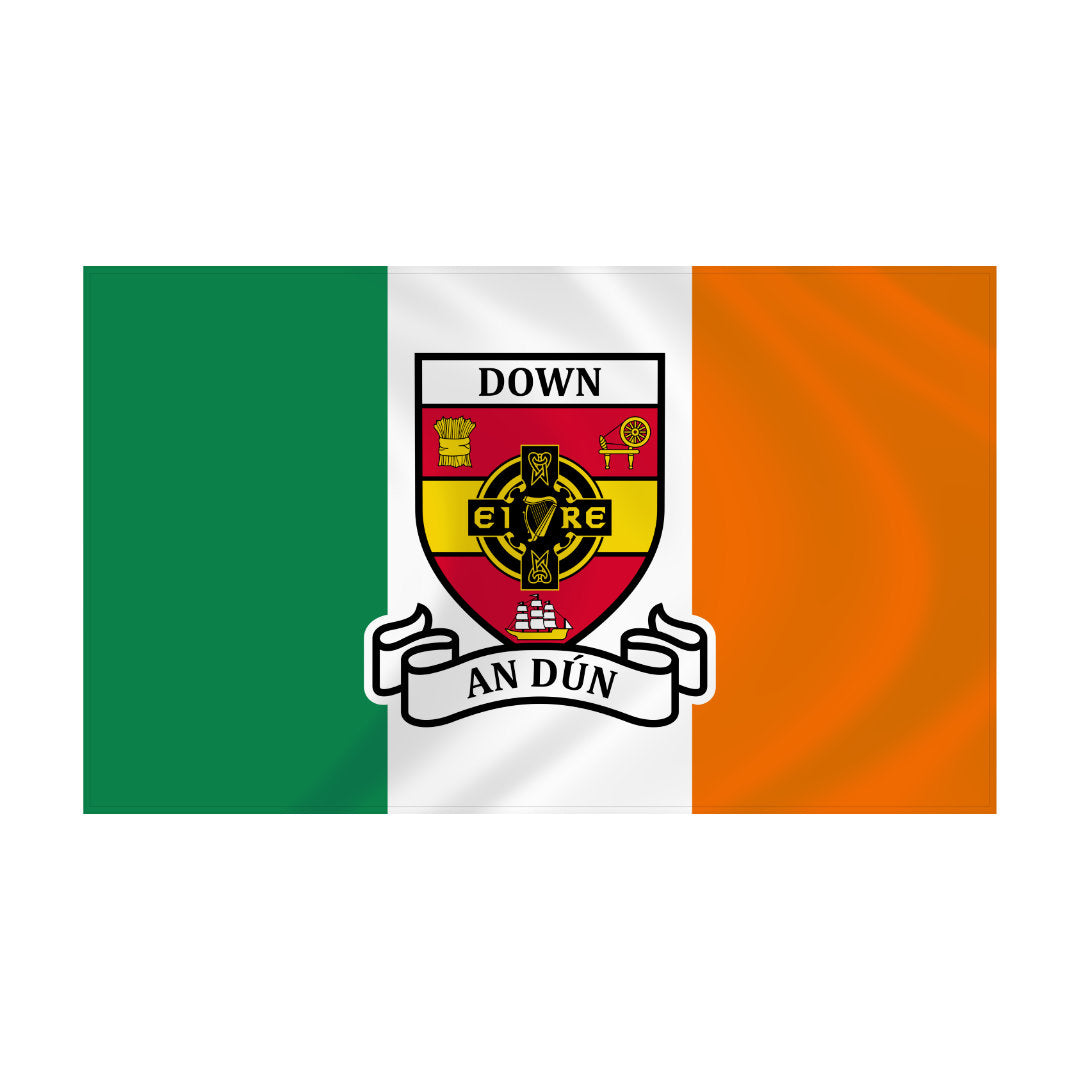 County Down Tricolour Flag – County Collectibles