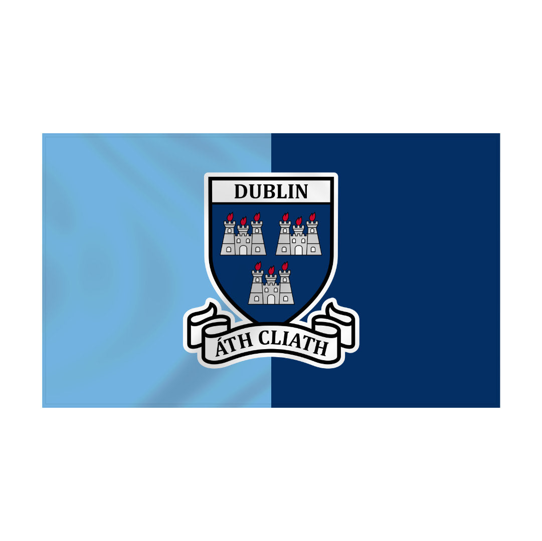 County Dublin Classic Crest Flag – County Collectibles