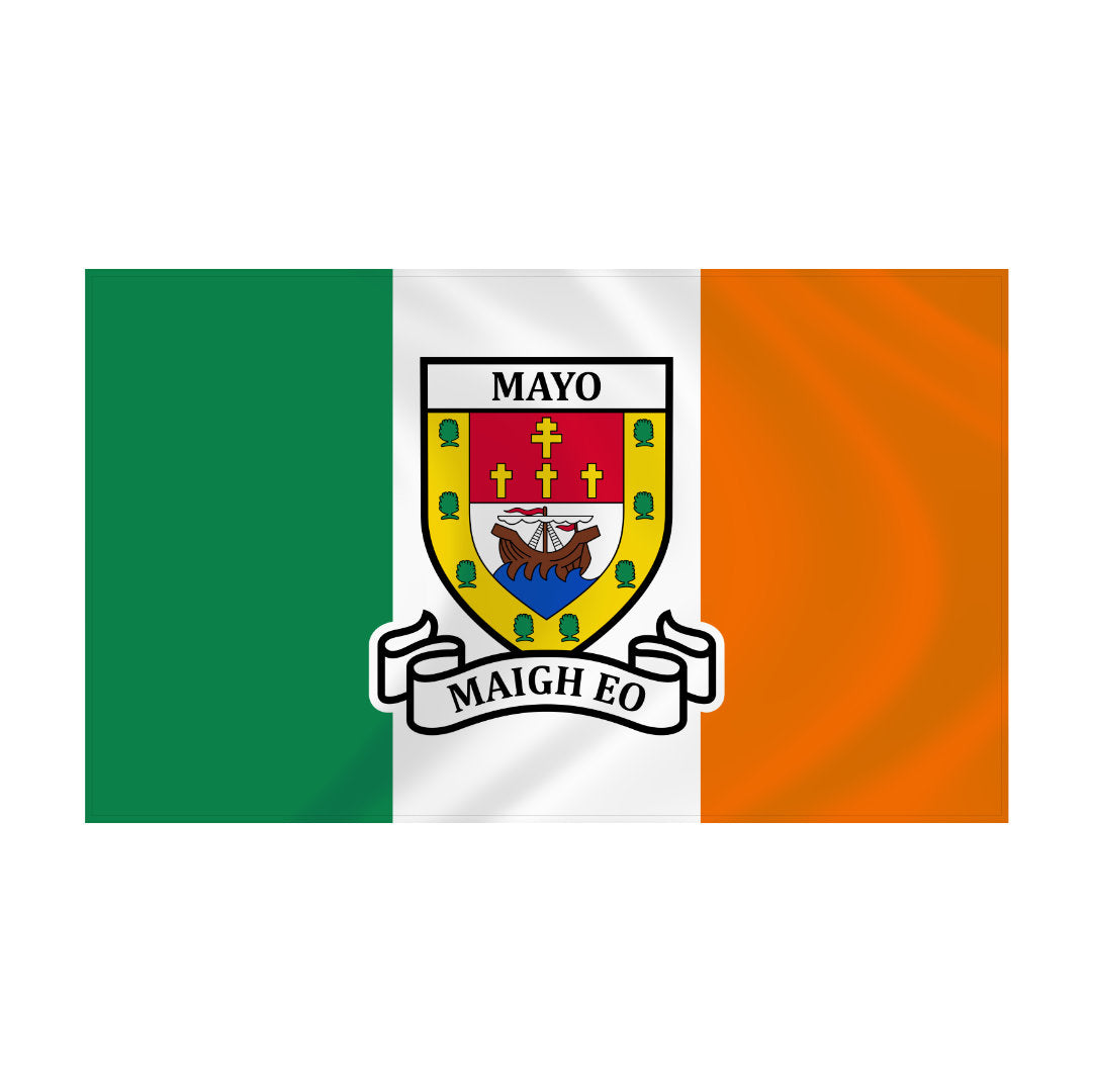 County Mayo Tricolour Flag – County Collectibles