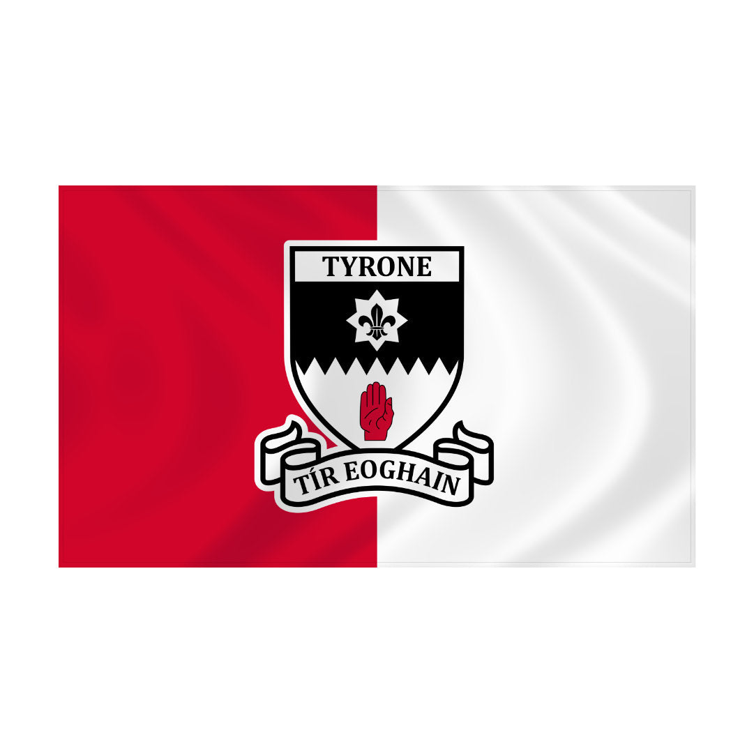 County Tyrone Classic Crest Flag – County Collectibles