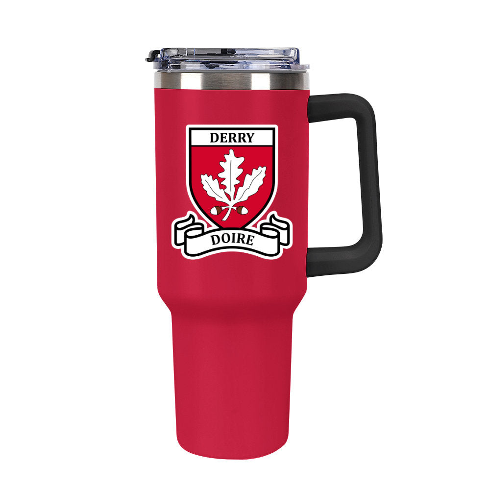 County Derry Classic Crest 40oz Travel Mug – County Collectibles