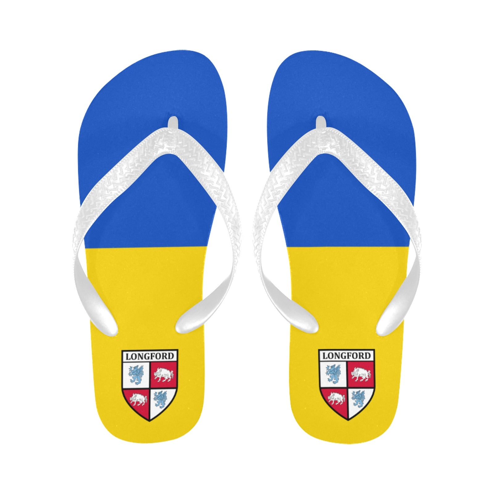 County Longford Classic Crest Flip Flops – County Collectibles